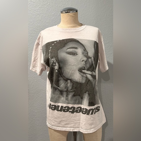 Tops | Cute Ariana Grande Sweetener World Tour Tee Shirt | Poshmark